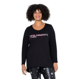 Angel of Style Shirt in schwarz | Gr.: 46