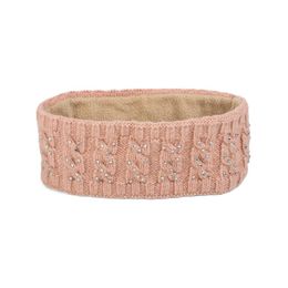 styleBREAKER Strick Stirnband in Rose | Gr.: onesize