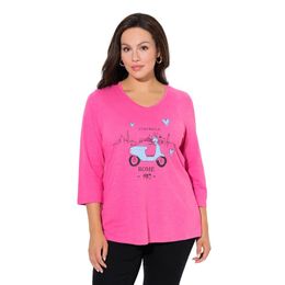 Ulla Popken Shirt in pink | Gr.: 58-60