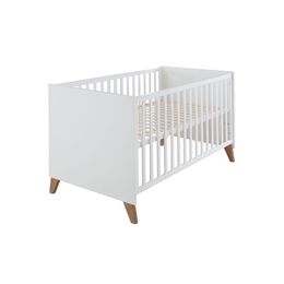 Roba Babybett Ole 70 x 140 cm h&ouml;henverstellbar - Wei&szlig; | Gr.: onesize