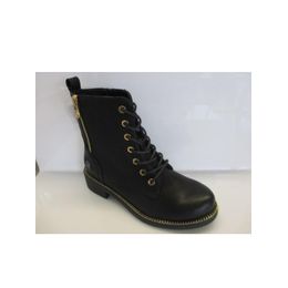 Lerros Schn&uuml;rstiefel in Schwarz | Gr.: 42