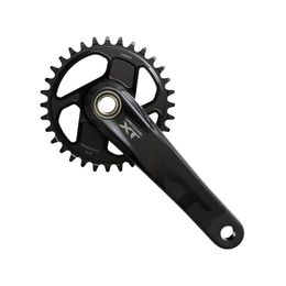 Shimano Kurbelgarnitur DEORE XT FC-M8200, 165 mm in schwarz | Gr.: onesize