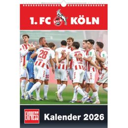DuMont Kalenderverlag Kalender - DUMONT - 1. FC K&ouml;ln 2026 - Fu&szlig;ball-Kalender - 30 x 42 cm | Gr.: onesize