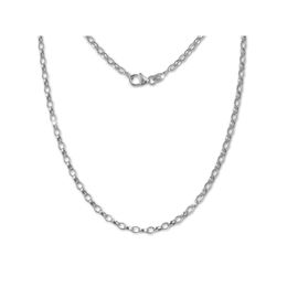 SilberDream Halskette Silber 925 Sterling Silber ca. 45cm Gliedergr&ouml;&szlig;e: ca. 3x2mm Erbskette | Gr.: onesize