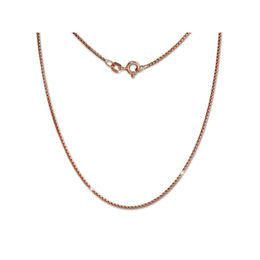 SilberDream Halskette Silber 925 Sterling Silber, vergoldet (Ros&eacute;gold 333) ca. 70cm | Gr.: onesize