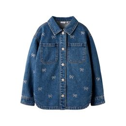 name it Jacke in Medium Blue Denim | Gr.: 152