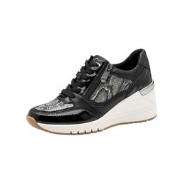 Marco Tozzi Sneaker in BLACK COMB | Gr.: 38