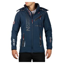 Geographical Norway Herren Regular Fit Softshelljacke in ASSORT Navy | Gr.: M