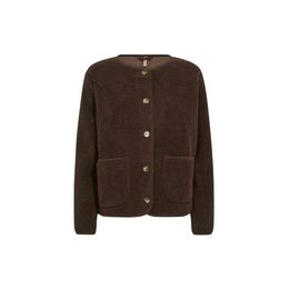soyaconcept Strickjacke SC-ONYX 2 in 8694 HOT FUDGE | Gr.: XXL
