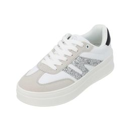 Palado Sneakers Low in white silver combi | Gr.: 38
