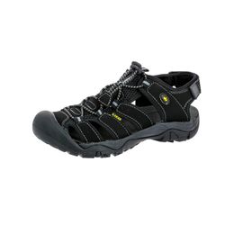 Lico Outdoorsandale "Miami" in Schwarz | Gr.: 40