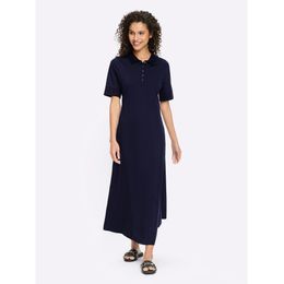 Heine Jersey-Kleid in marine | Gr.: 50