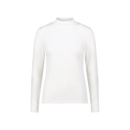 Zero Langarmshirt mit Stehkragen in Offwhite | Gr.: 42
