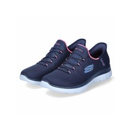 Skechers Schn&uuml;rhalbschuh in blau | Gr.: 42