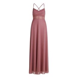 Vera Mont Abendkleid im Glitzer-Look in Ros&eacute;/Silver | Gr.: 40