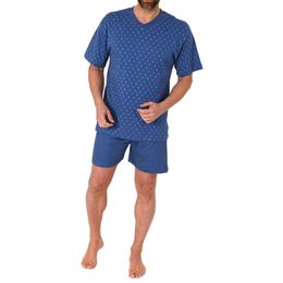 Normann Shorty Pyjama Schlafanzug kurzarm - 21946 in marine | Gr.: 56