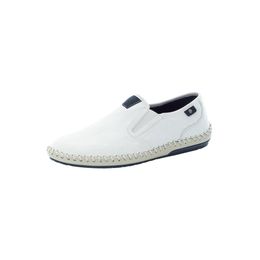 Rieker Komfort Slipper in Wei&szlig; | Gr.: 45