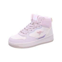 Kangaroos Hightop-Sneaker in wei&szlig;/rosa | Gr.: 39