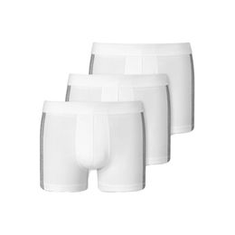 Schiesser Retro Short / Pant 95/5 Stretch - Organic Cotton in Wei&szlig; | Gr.: M