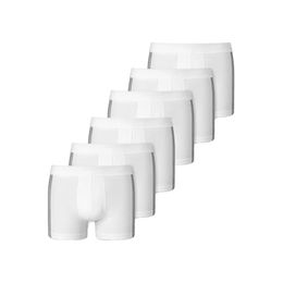 Schiesser Retro Short / Pant 95/5 Stretch - Organic Cotton in Wei&szlig; | Gr.: XL