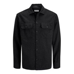 Jack & Jones Jack & Jones Overshirt in Black | Gr.: XXL