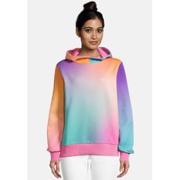 Salzhaut Hoodie SCHALLN in Multicolor Verlauf | Gr.: M
