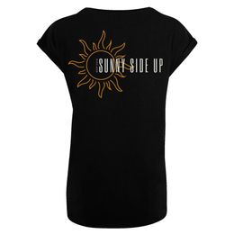 F4NT4STIC Extended Shoulder T-Shirt Sunny side up in schwarz | Gr.: M