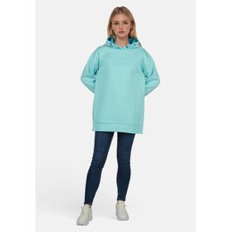 Salzhaut Hoodie TIEKE in Aqua | Gr.: M