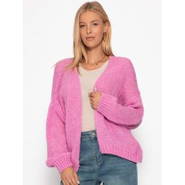 SASSYCLASSY Oversize Cardigan in Pink | Gr.: M