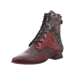 SIMEN Schn&uuml;rstiefelette in bordeaux | Gr.: 39