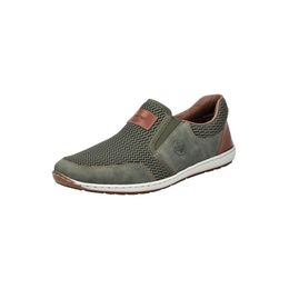 Rieker Sportliche Slipper in Gr&uuml;n | Gr.: 43