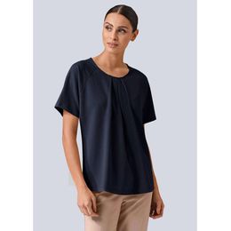 Alba Moda Shirt mit Raglan&auml;rmel in marine | Gr.: 34