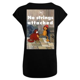 F4NT4STIC T-Shirt Pinocchio No Strings Attached in schwarz | Gr.: S