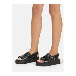 Felmini Wide Fit Sandalen in Schwarz | Gr.: 41