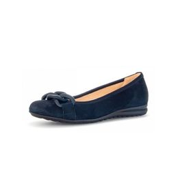 Gabor Comfort Ballerina in Blau | Gr.: 40,5