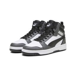 Puma Sneaker High "Rebound v6" in Wei&szlig; | Gr.: 37,5