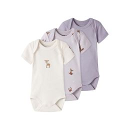 name it Strampler in Lilac Marble | Gr.: 68