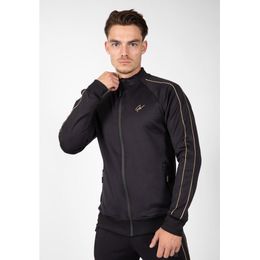 Gorilla Wear Trainingsjacke - Wenden - Schwarz/Gold | Gr.: XL