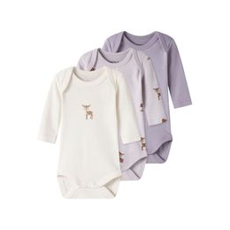 name it Strampler in Lilac Marble | Gr.: 92