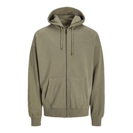 Jack & Jones Jack & Jones Sweatshirt mit Rei&szlig;verschluss in Silver Sage | Gr.: S