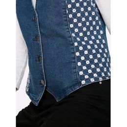 Sieh an! Jeans-Weste in blue-stone-washed | Gr.: 50