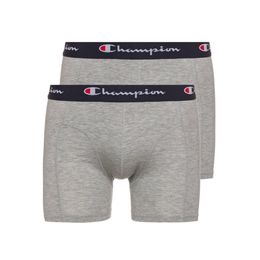 Champion Boxershorts 2pk Boxer in Light Grey Melange 3390 | Gr.: XL