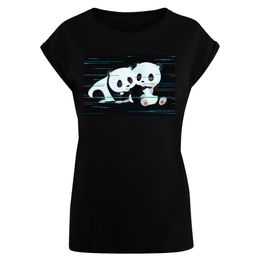 F4NT4STIC T-Shirt Tao Tao Retro in schwarz | Gr.: S