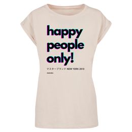 F4NT4STIC T-Shirt Happy people only New York in Whitesand | Gr.: XXL