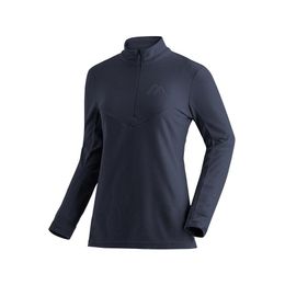Maier Sports Fleecepullover "Denise" in Dunkelblau | Gr.: 40
