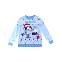 Cerda Weihnachtspullover Bluey in Hellblau | Gr.: 98