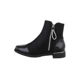Ital-Design Stiefelette in Schwarz | Gr.: 36
