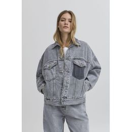 Ball Jeansjacke BACAMMIE Loose fit in GREY DENIM | Gr.: M