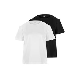 Mela T-Shirt KHIRA Bundle in schwarz / wei&szlig; | Gr.: XS