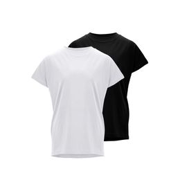 Mela T-Shirt MADHU Bundle in schwarz / wei&szlig; | Gr.: XL